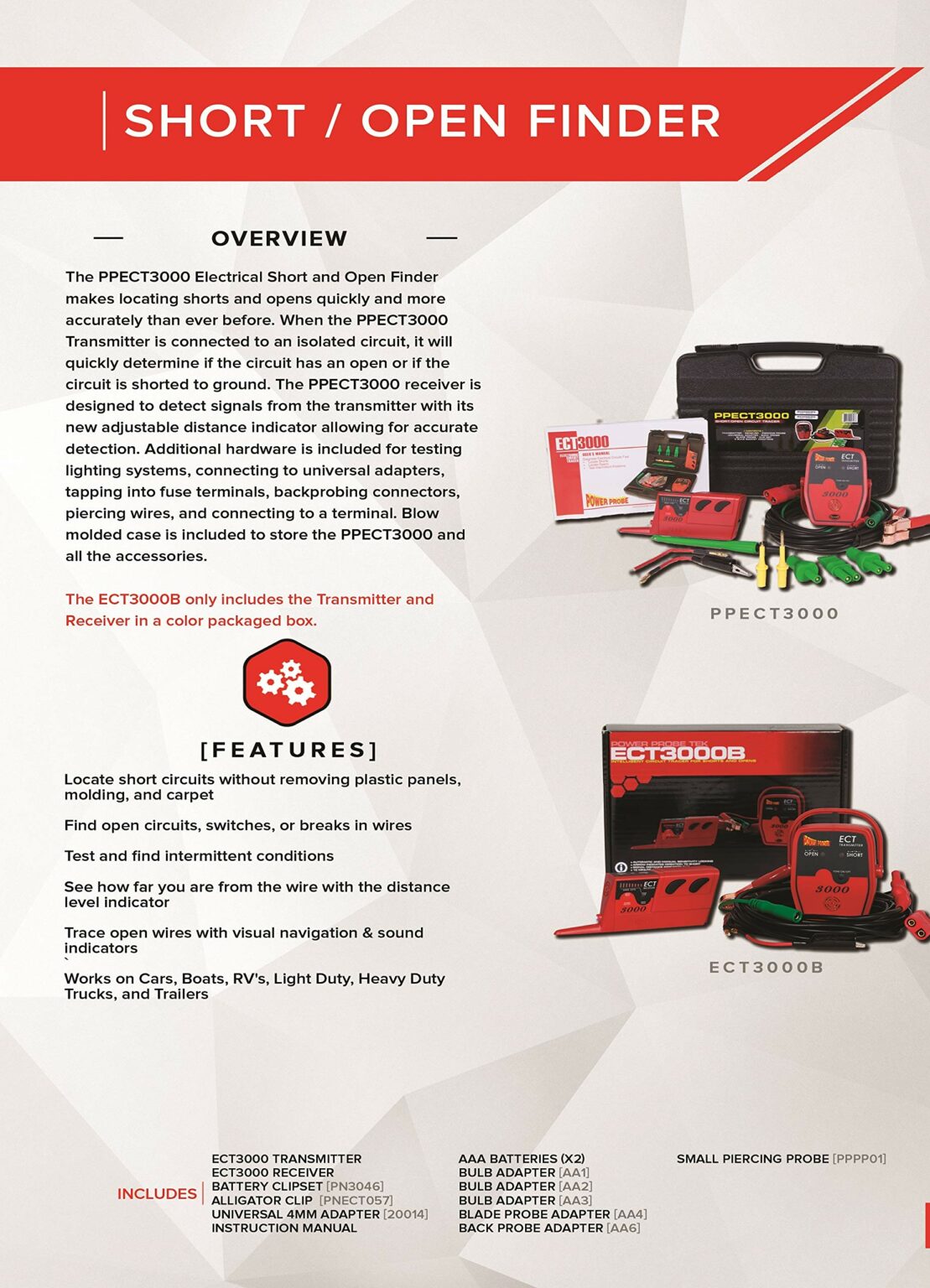 Ect3000 Short/Open Electrical Circuit Tester Ppect3000 – All – PiKHome